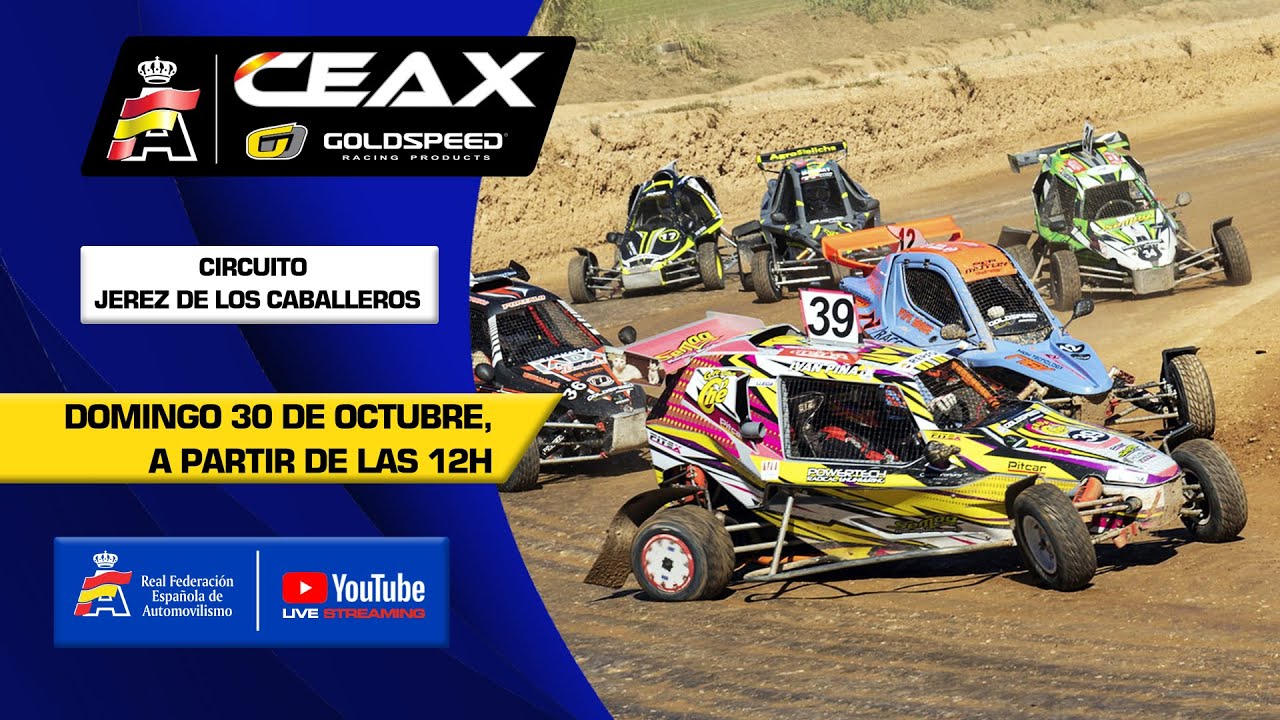 En directo: CEAX Goldspeed – Autocross Jerez de los Caballeros 2022 ...