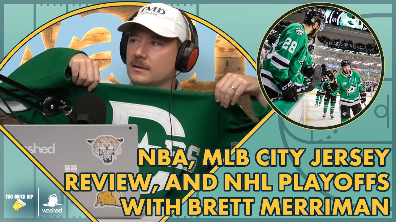 NBA, MLB City Jersey Review, And NHL Playoffs With Brett Merriman | Too ...