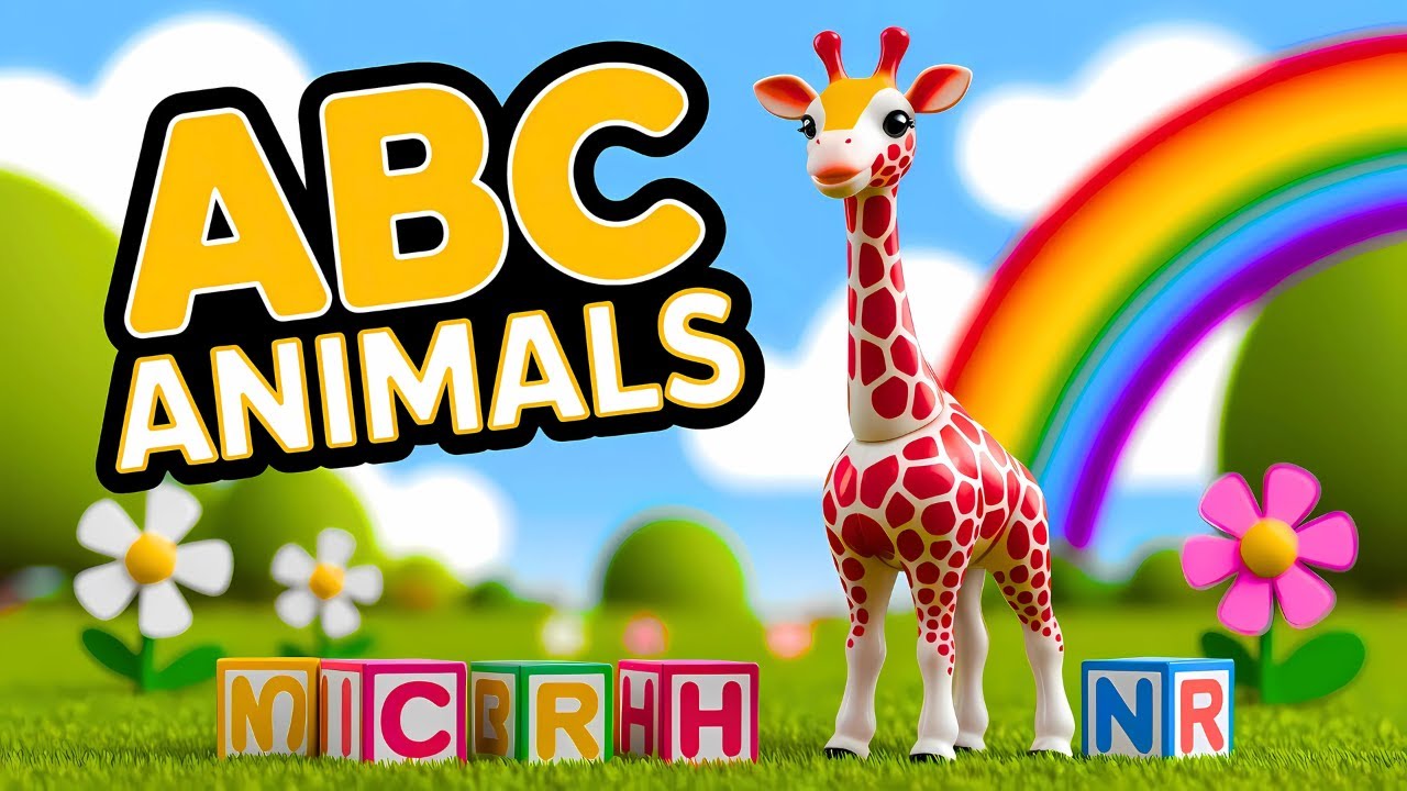 Learn ABC Animals FAST with FUN Kids Songs - YouTube