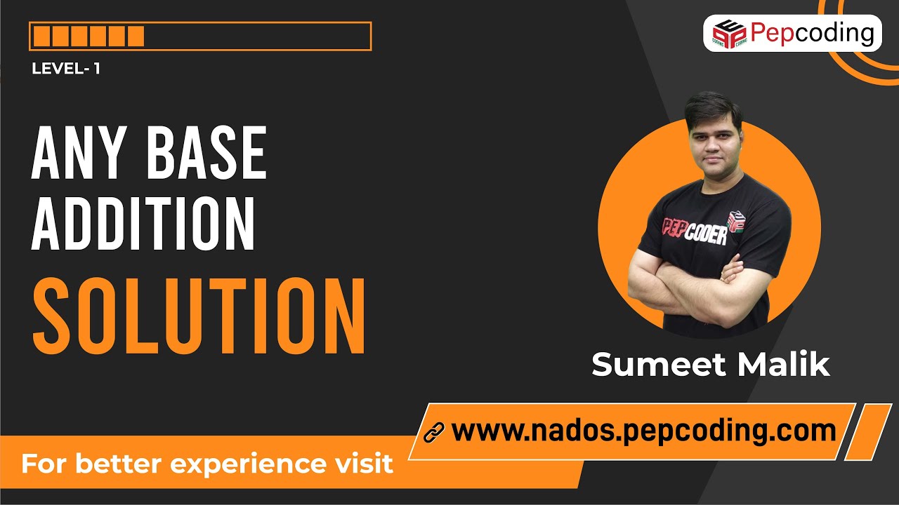 Any base Addition | Solution - YouTube