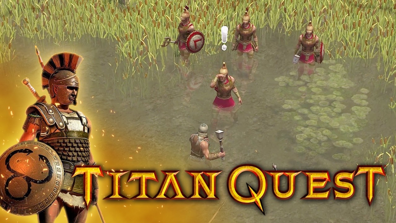 Trapped in the Ruins and Spartans Lost Sidequests - Titan Quest - YouTube