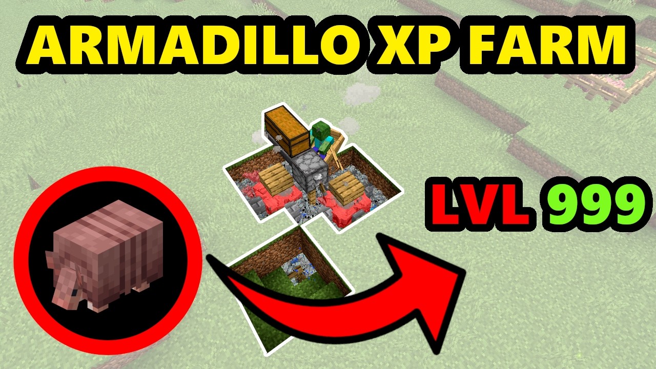 Minecraft 1.21 Armadillo XP Farm Tutorial | UNENDLICH XP in Sekunden ...