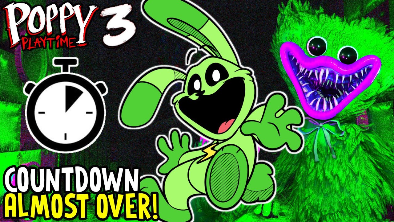 Poppy Playtime Chapter 3 - FINALLY the COUNTDOWN is ALMOST OVER and NEW ...