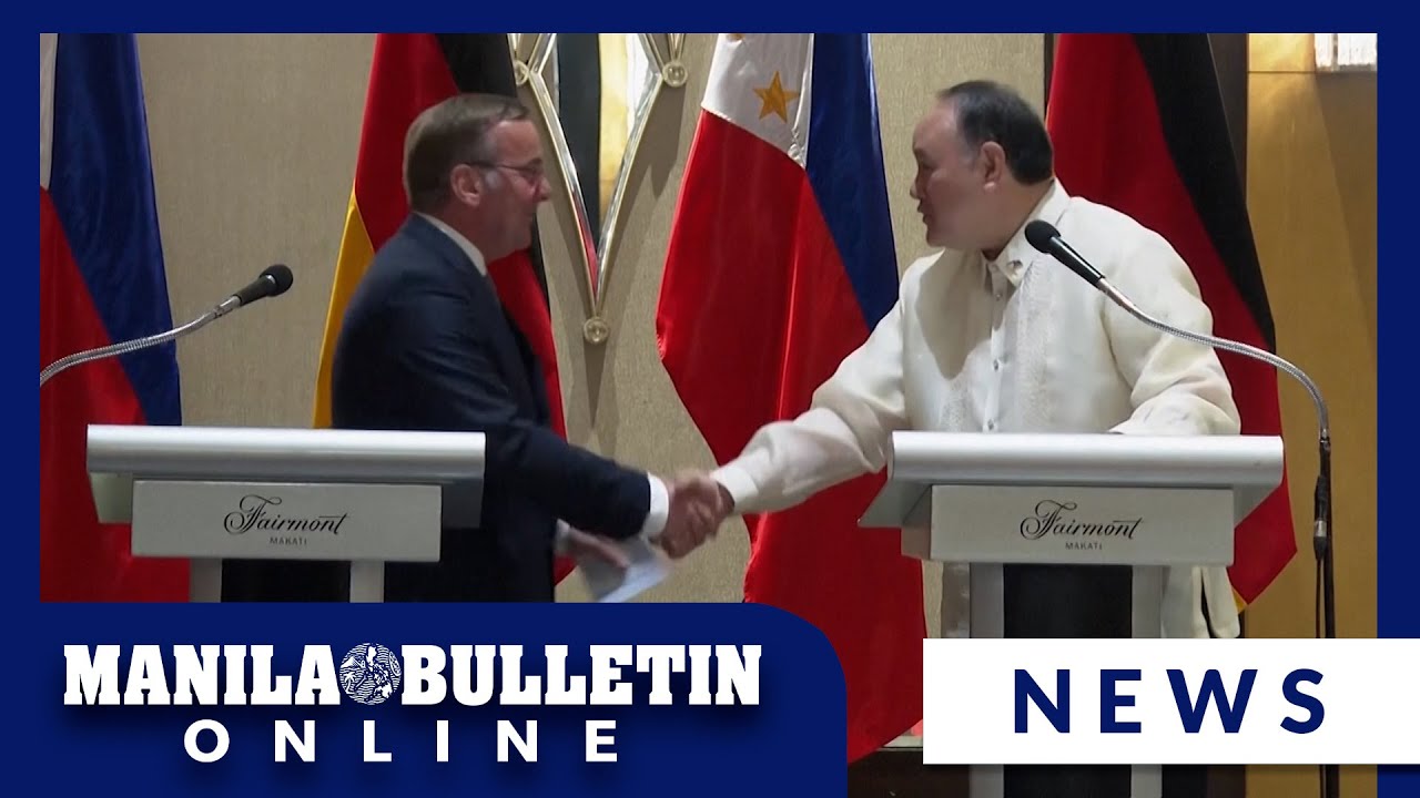 PH, Germany eye finalization of ‘broader’ defense agreement - YouTube