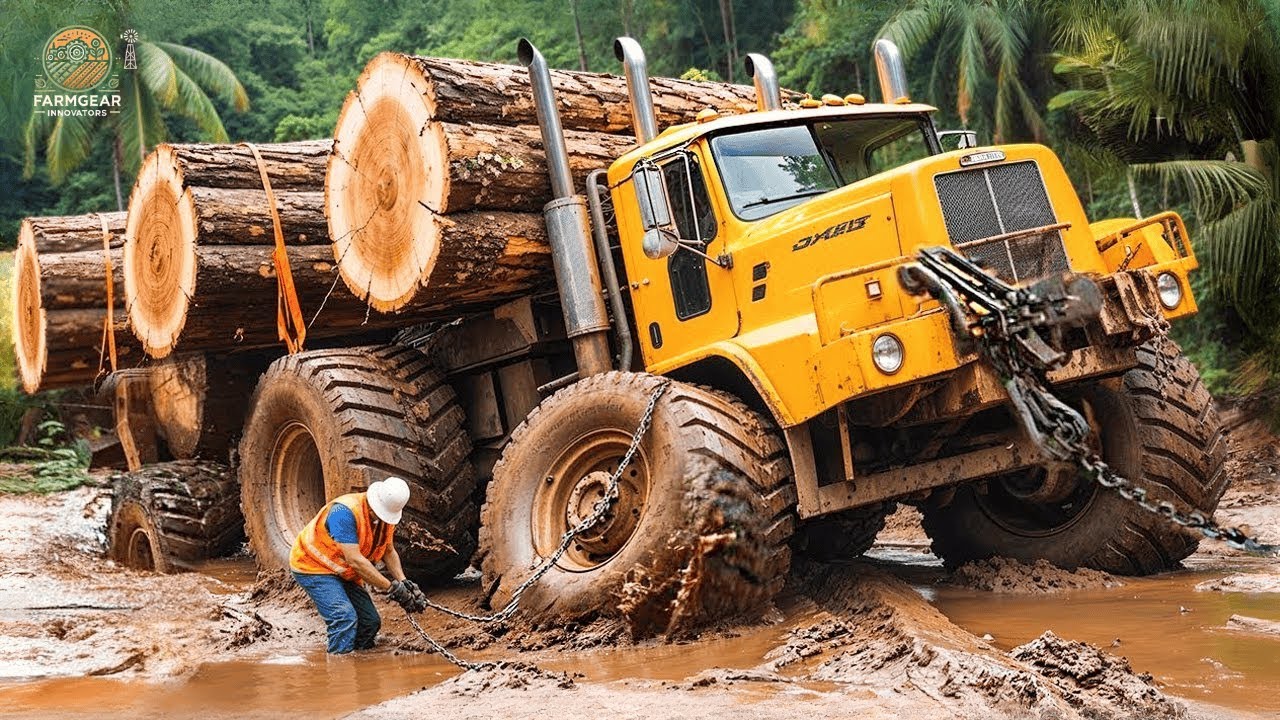 Shocking! Fastest Extremely Dangerous Transport Truck | Biggest Heavy ...