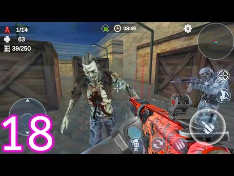 Zombie 3D Gun Shooter- Real Survival Warfare - Android Game Gameplay ...