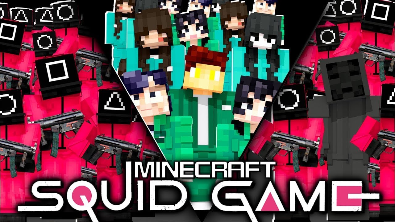 SQUID GAME- Minecraft Build Battle - YouTube