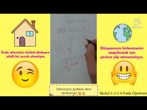 Çarpma işlemi nasıl yapılır? Çarpma işlemi ne işimize yarar? (Bilmeyenler için en baştan anlattık.)