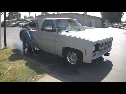 Gmc Square body c10 2" lowering springs install and walk around - YouTube