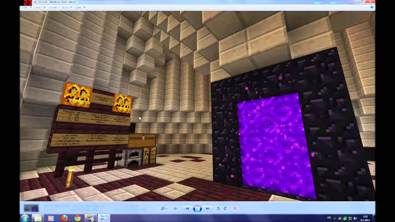 Minecraft HCL server Ep13 O Nether hubu i portalima - YouTube
