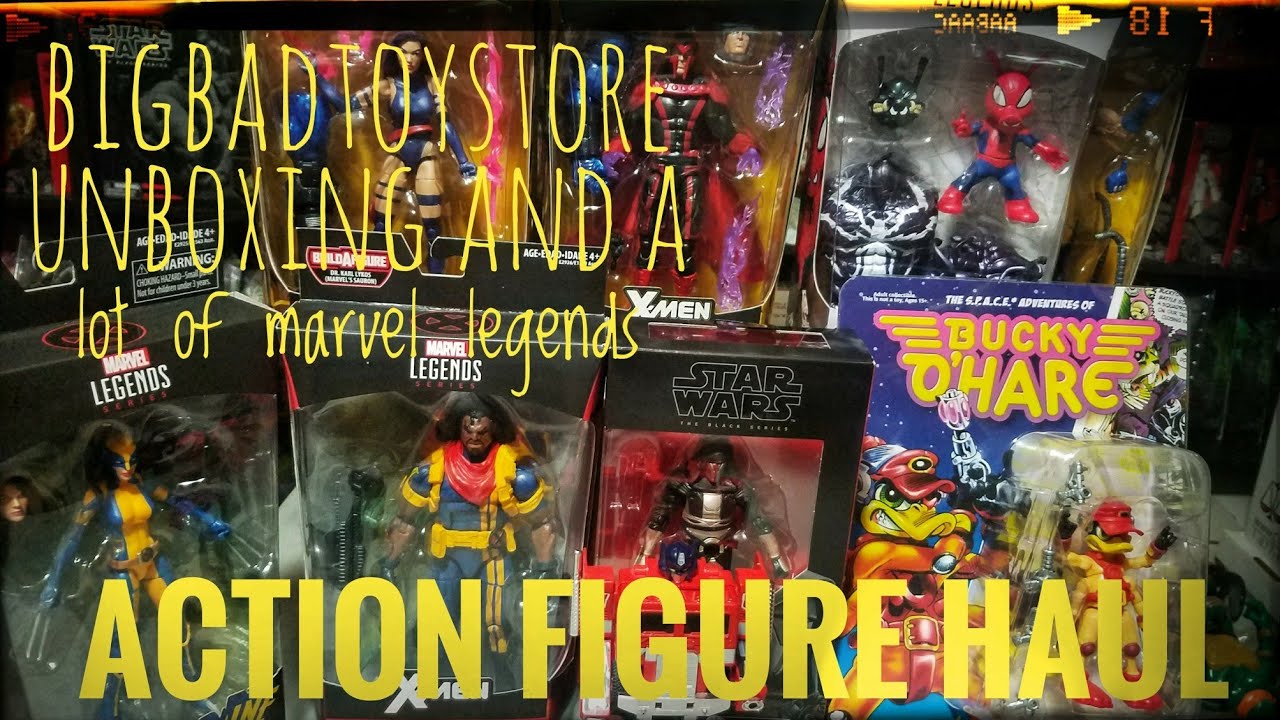 ACTION FIGURE HAUL #40 & Bigbadtoystore unboxing - YouTube