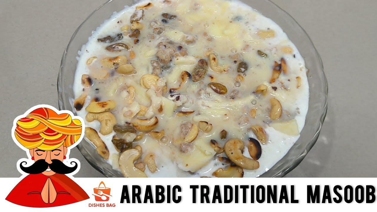 Makkah Traditional Food | Masoob Yemeni Food | How to Make Masoob ...
