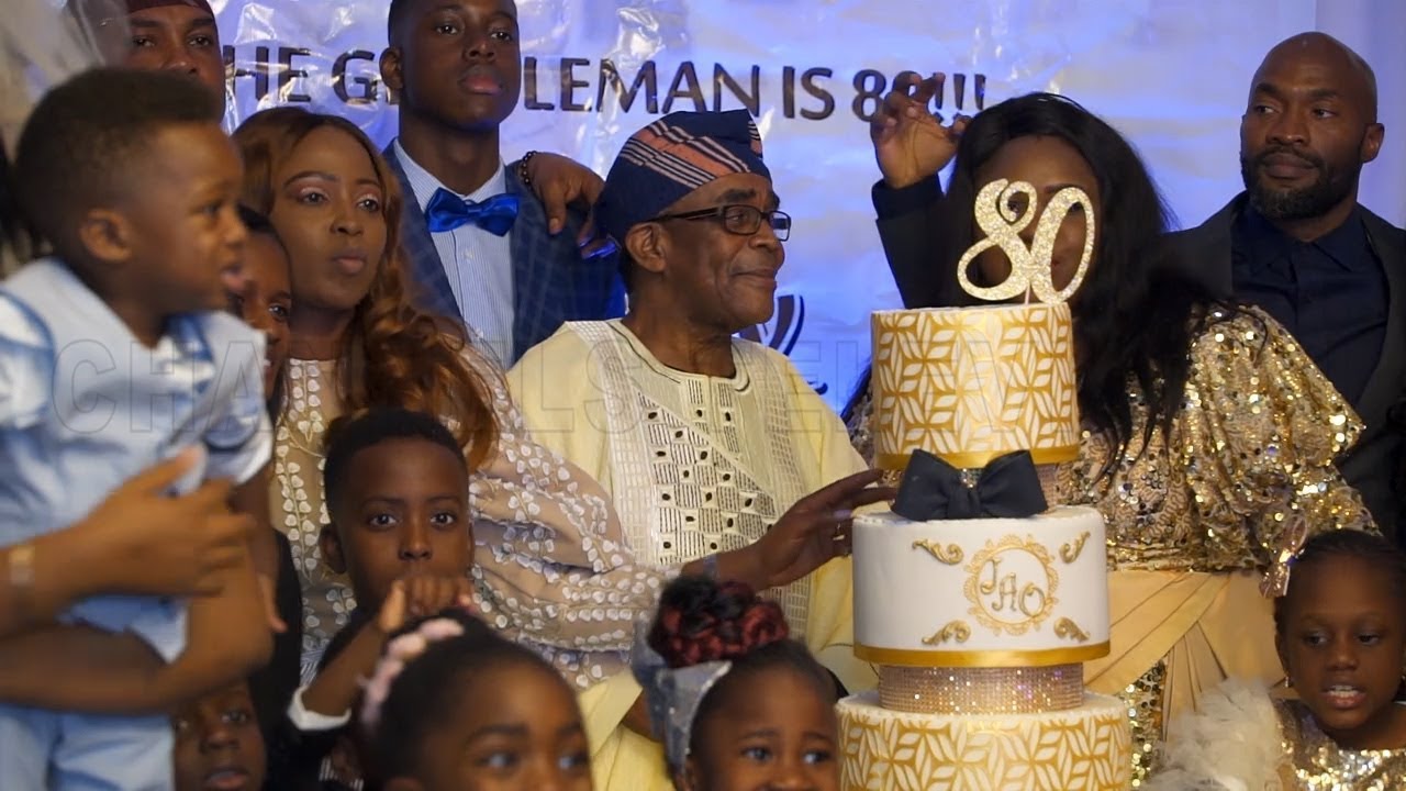 John Agboola Odeyemi Marks 80th Birthday |Metrofile| - YouTube