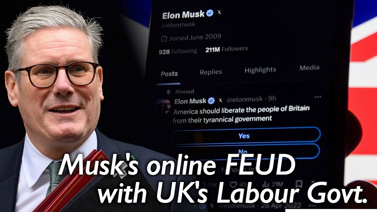 UK PM Starmer rebukes Musk and others for 'lies and misinformation ...