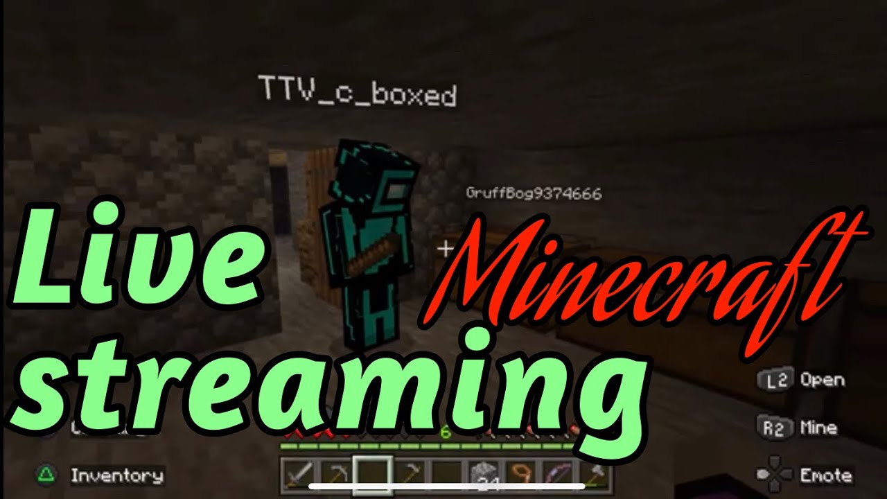 Live-streaming Minecraft!!! Pt. 1 - YouTube