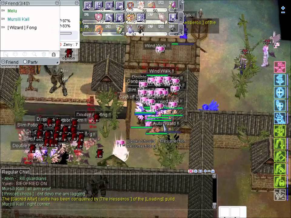 『Blackout RO』† Resurrection Payon WoE 05/08/2011 † - YouTube