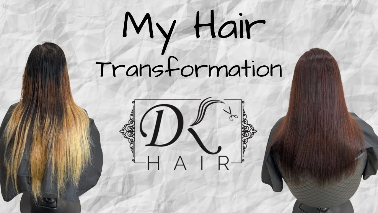 My Amazing Hair Transformation at DK Hair Salon in Cranbourne 😍 - YouTube