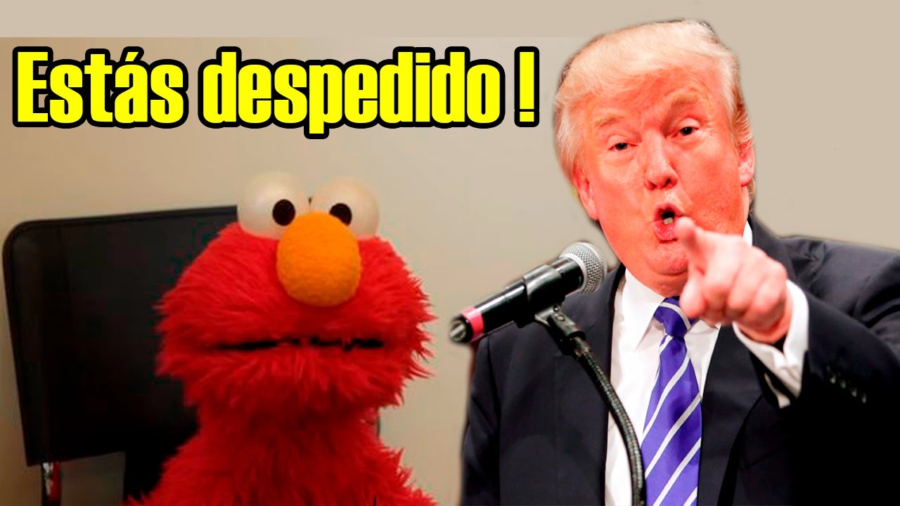 Donald Trump despide a Elmo - YouTube