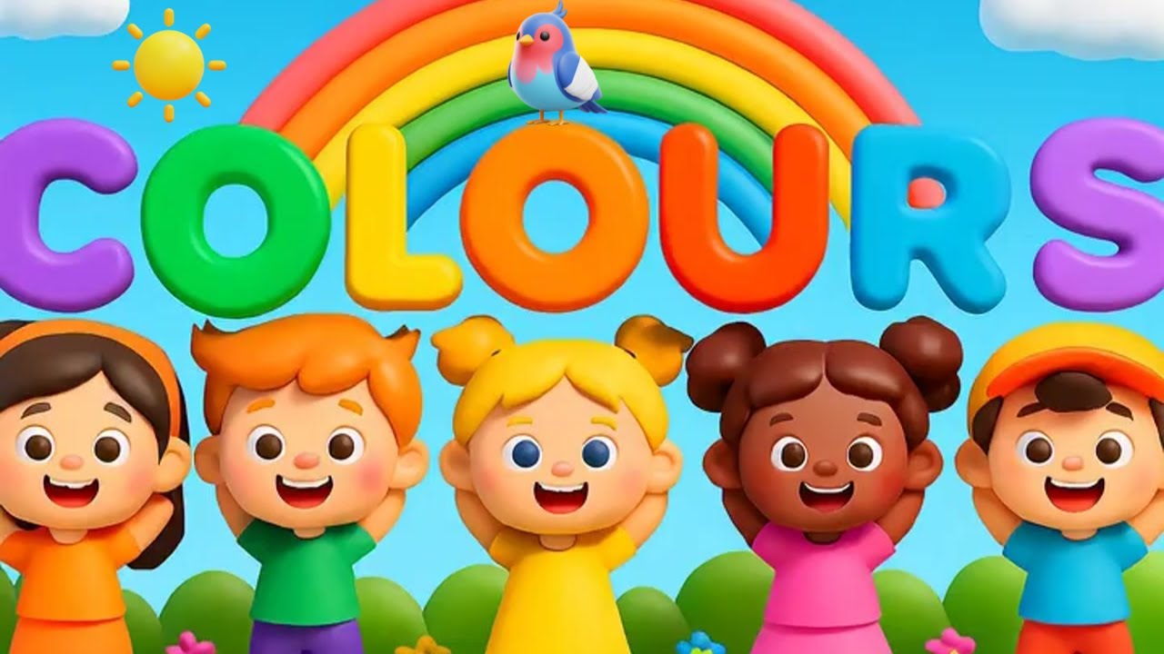 Color Song For Preschool | The Colours Poem For Toddlers | Boom Boom ...