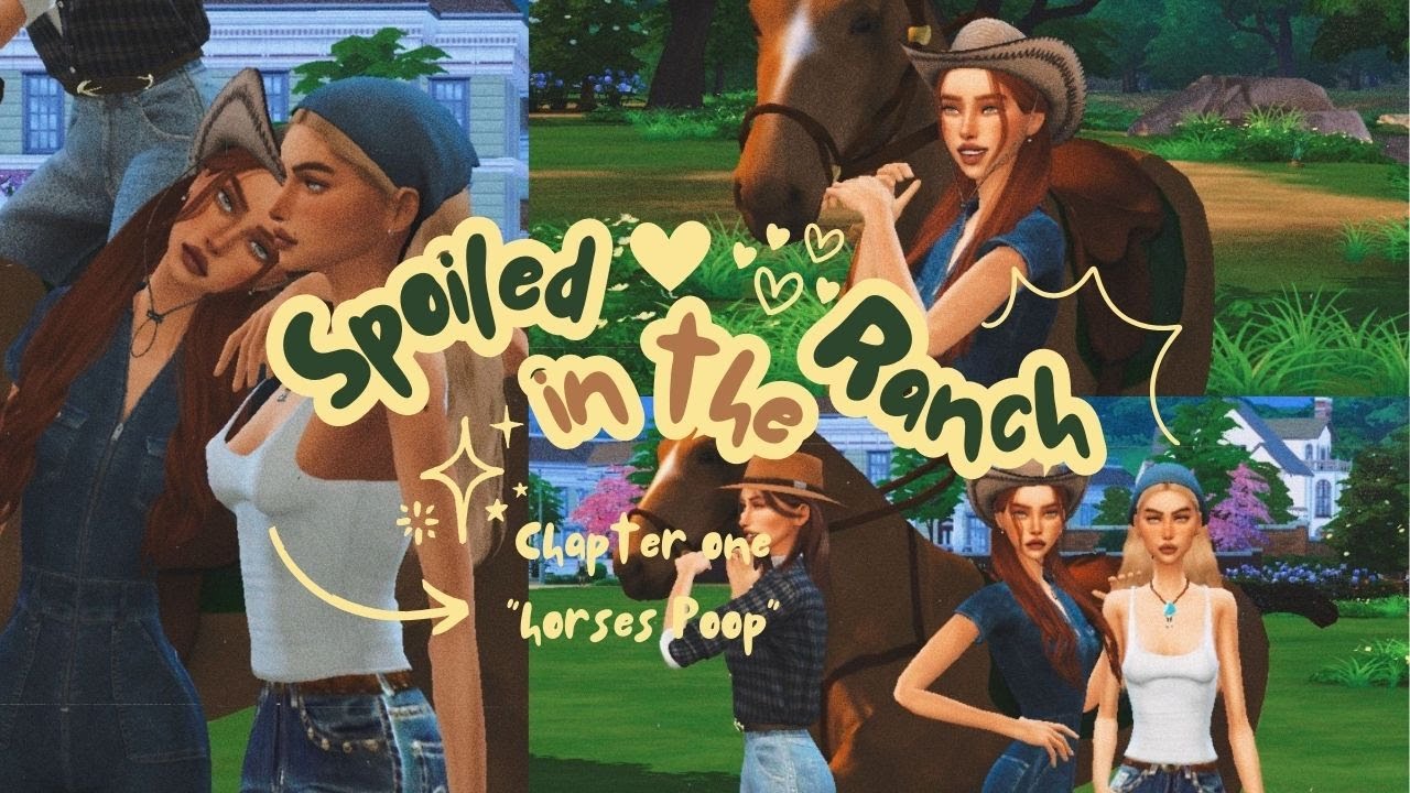 SPOILED IN THE RANCH || Horses Poop - EP1 S1 - YouTube