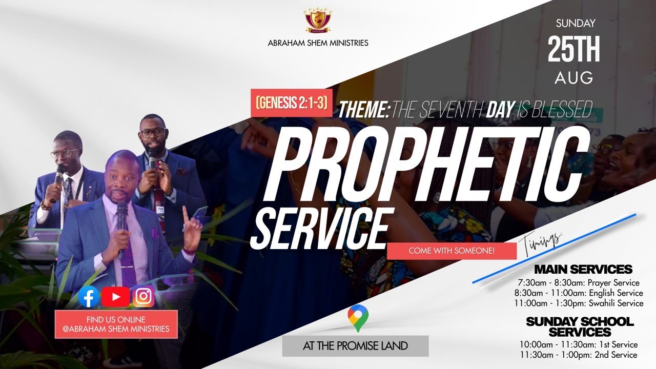 INTERNATIONAL PROPHETIC SERVICE //Live experience//25TH AUGUST 2024 ...