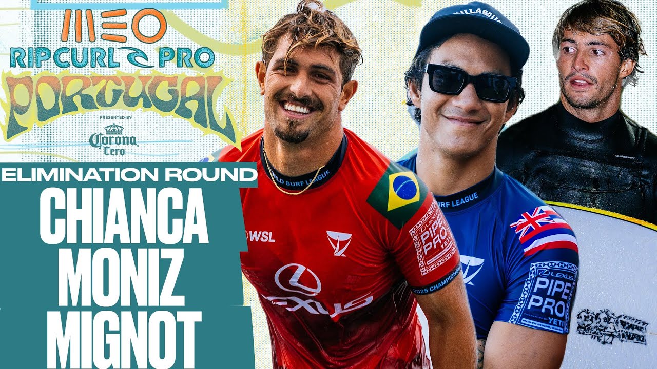 Chianca, Moniz, Mignot | MEO Rip Curl Pro Portugal pres by Corona Cero ...