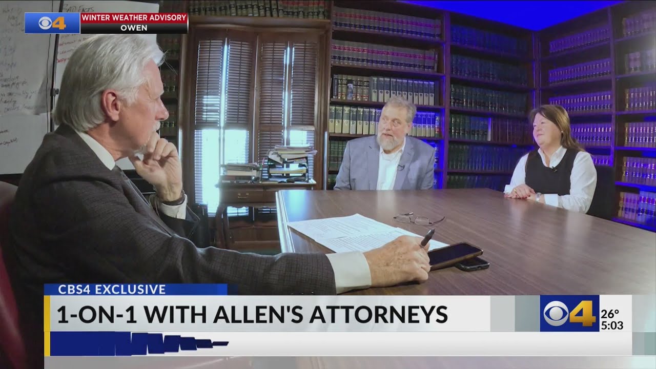 Richard Allen's attorneys speak on trial - YouTube