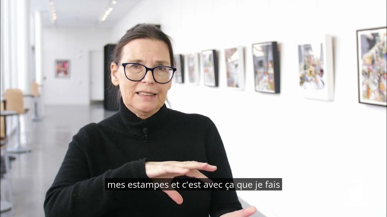Exposition : Agencements aléatoires par Louise Lacasse - YouTube