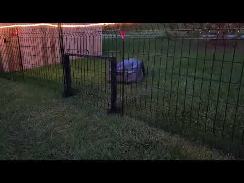 Husqvarna AUTOMOWER Fence Entry System - YouTube