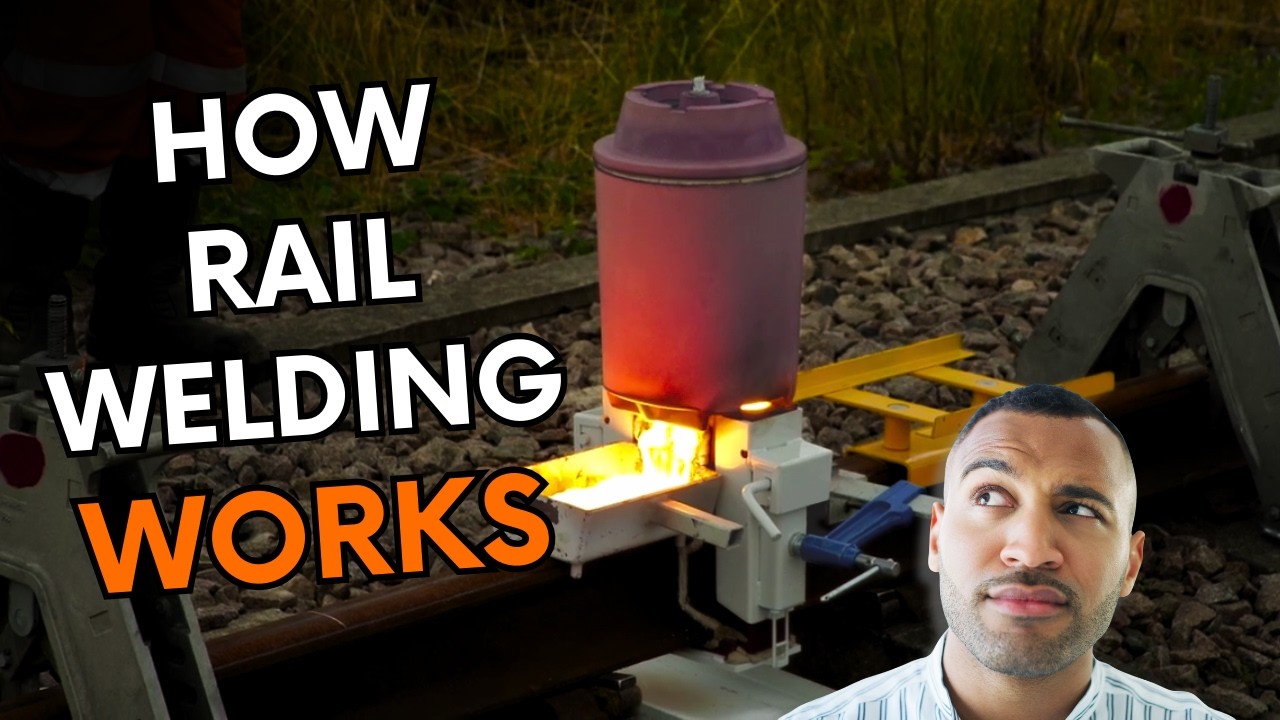 How Do Engineers Weld Railway Rails Together? (Aluminothermic Welding ...
