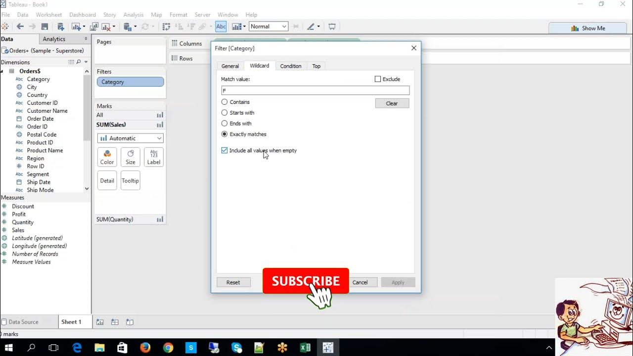 Tableau Tutorial #10 || Tableau Filters || Types of Filters in Tableau ...