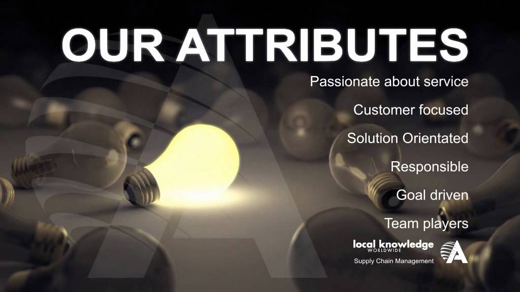 Allport Supply Chain Mangement Values/ Mission and Attributes - YouTube