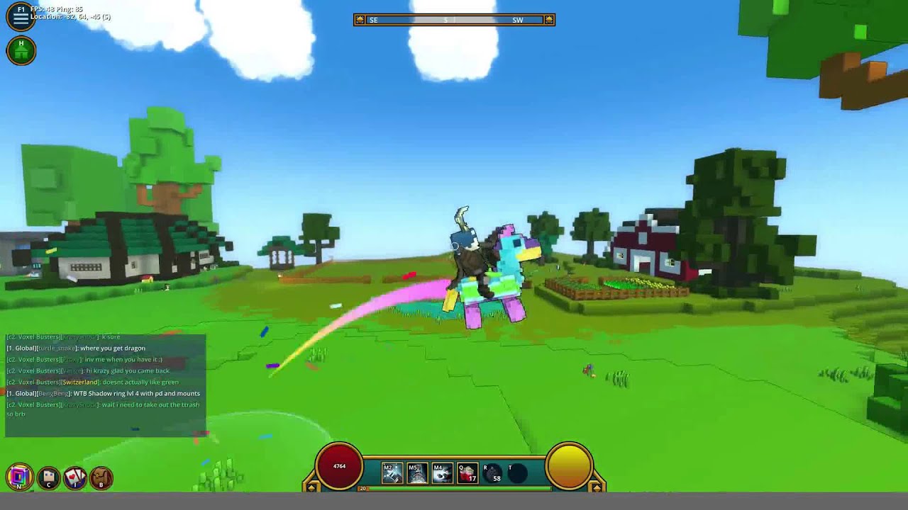 Trove Mount: Prancing Pinata - YouTube