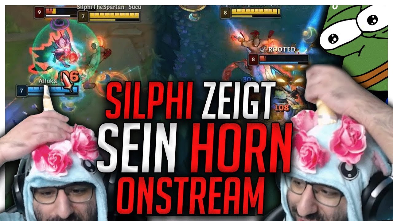 SILPHI ZEIGT SEIN HORN ONSTREAM! Stream Highlights [League of Legends ...
