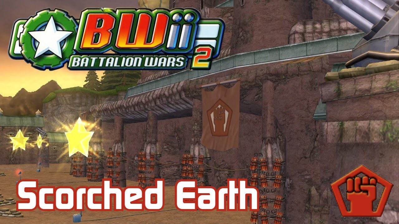 BWII - Battalion Wars 2 - Scorched Earth 1080p - YouTube