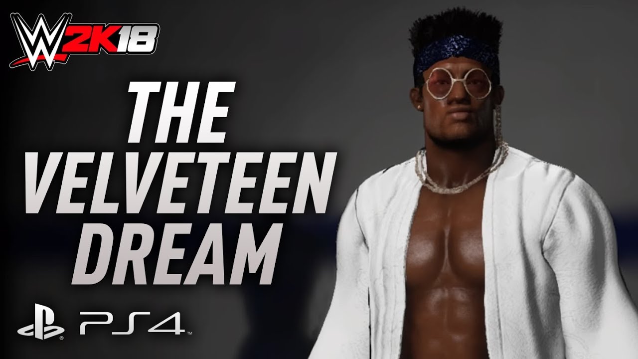 The Velveteen Dream - WWE 2K18 PS4 CAW - YouTube