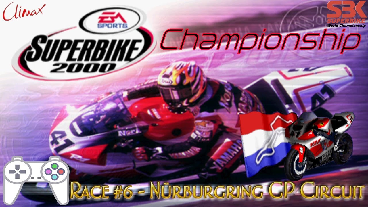 EA SPORTS Superbike 2000 (PS1) - Championship #6 - Nürburgring GP ...