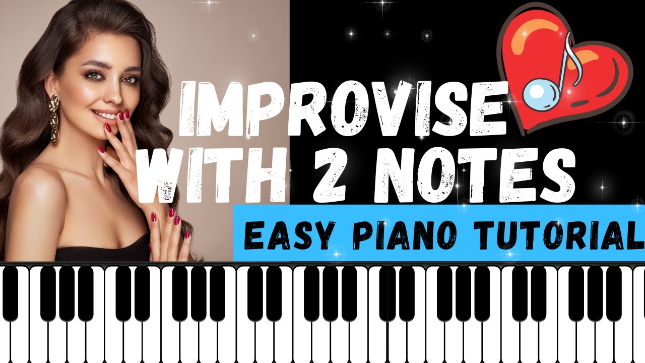 HOW TO CREATE BEAUTIFUL PIANO IMPROVISATION - JUST ONE INTERVAL IS ALL ...