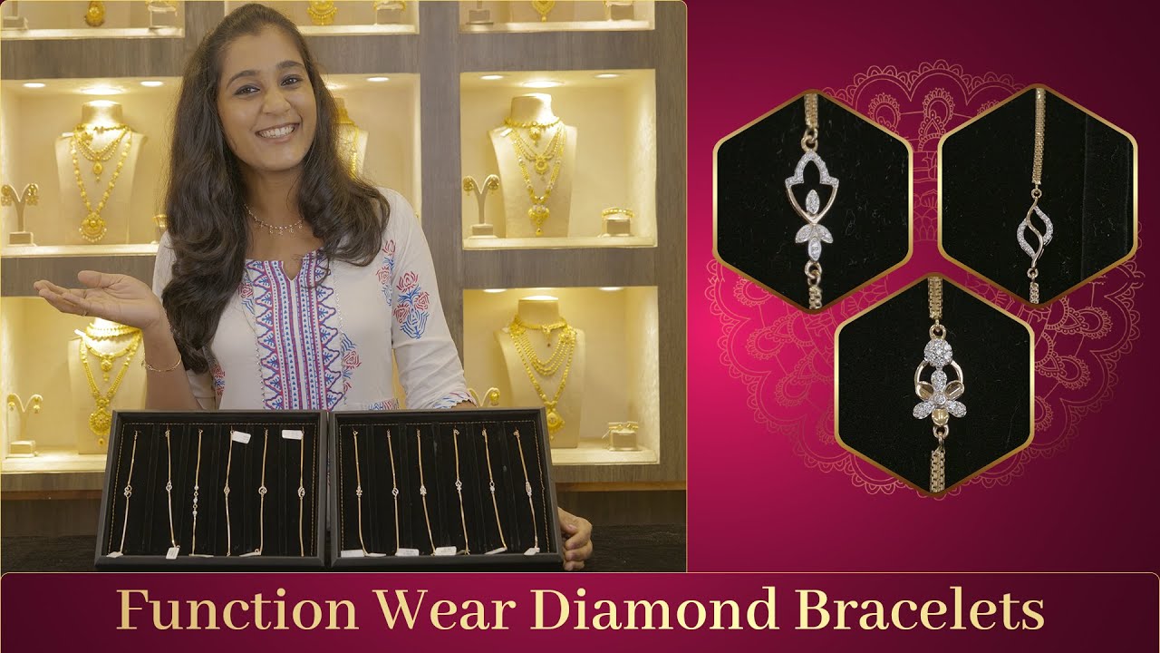 Function Wear Diamond Bracelets | Diamond Collection | Nakshatra Gold ...