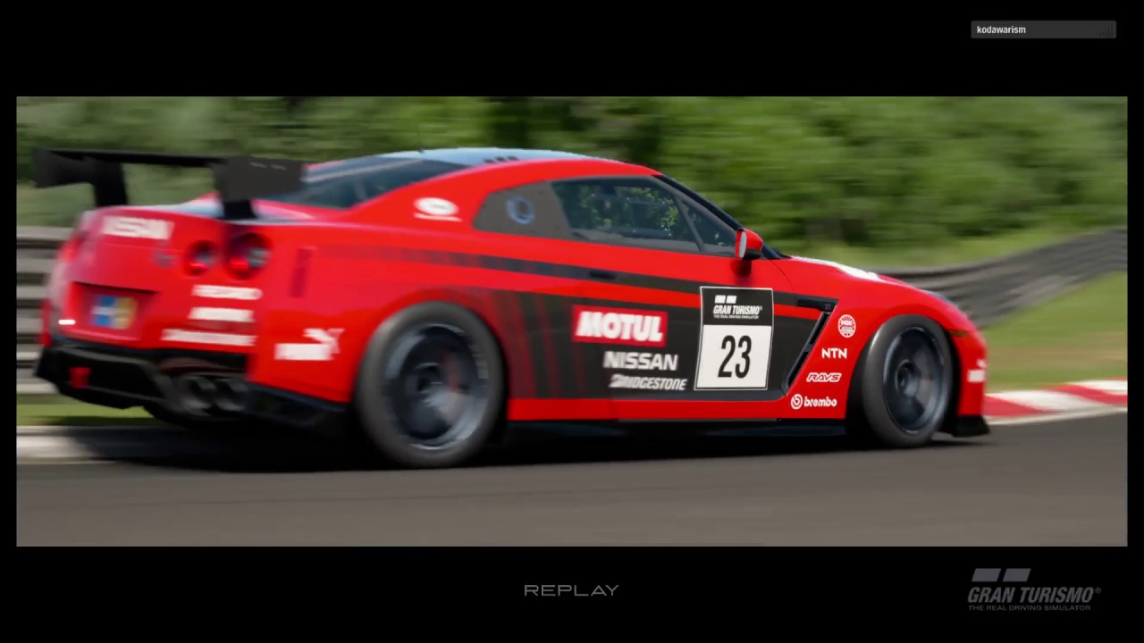 NISSAN GT-R GR.4 in Nürburgring (FROM GT-SPORT CLOSED BETA) - YouTube