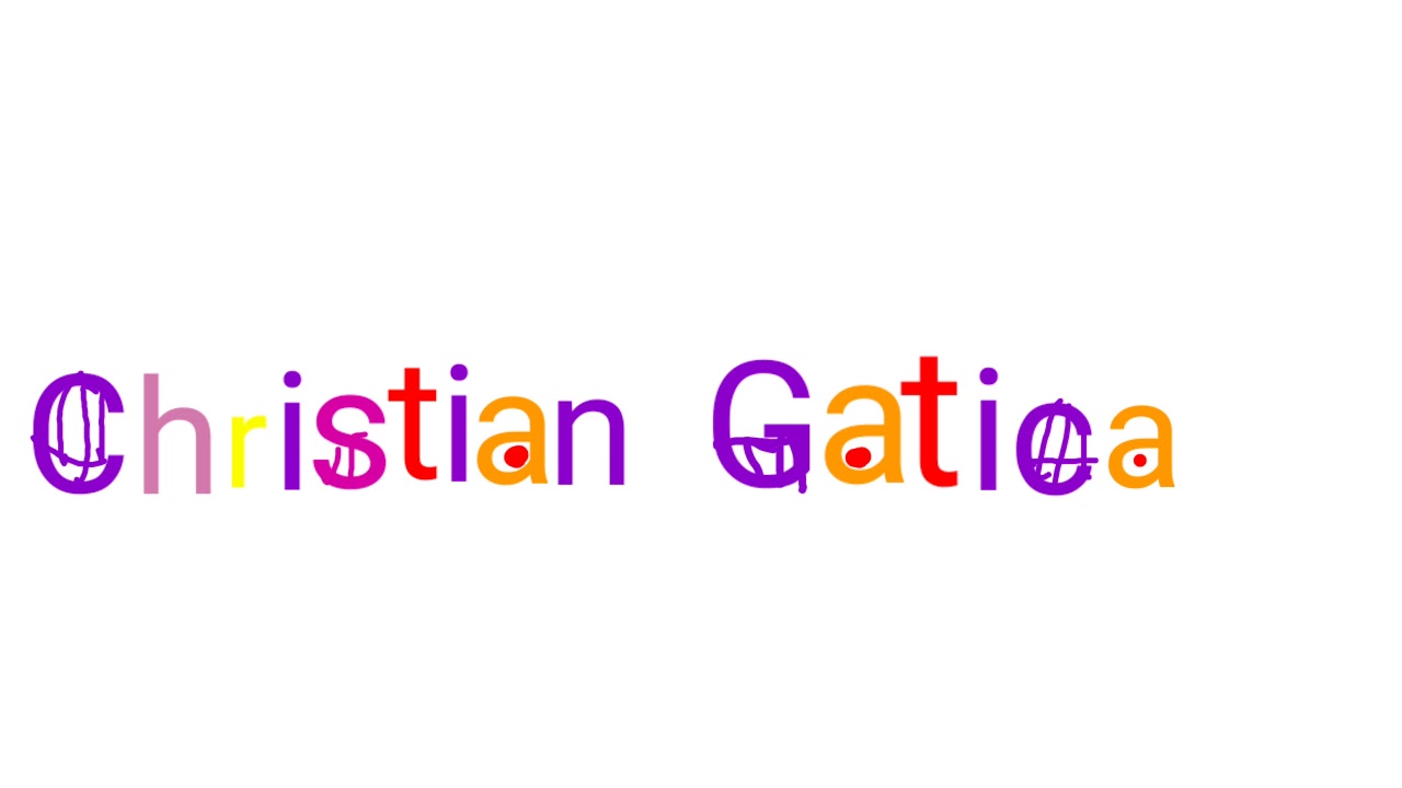 Christian Gatica logo in kinemaster - YouTube