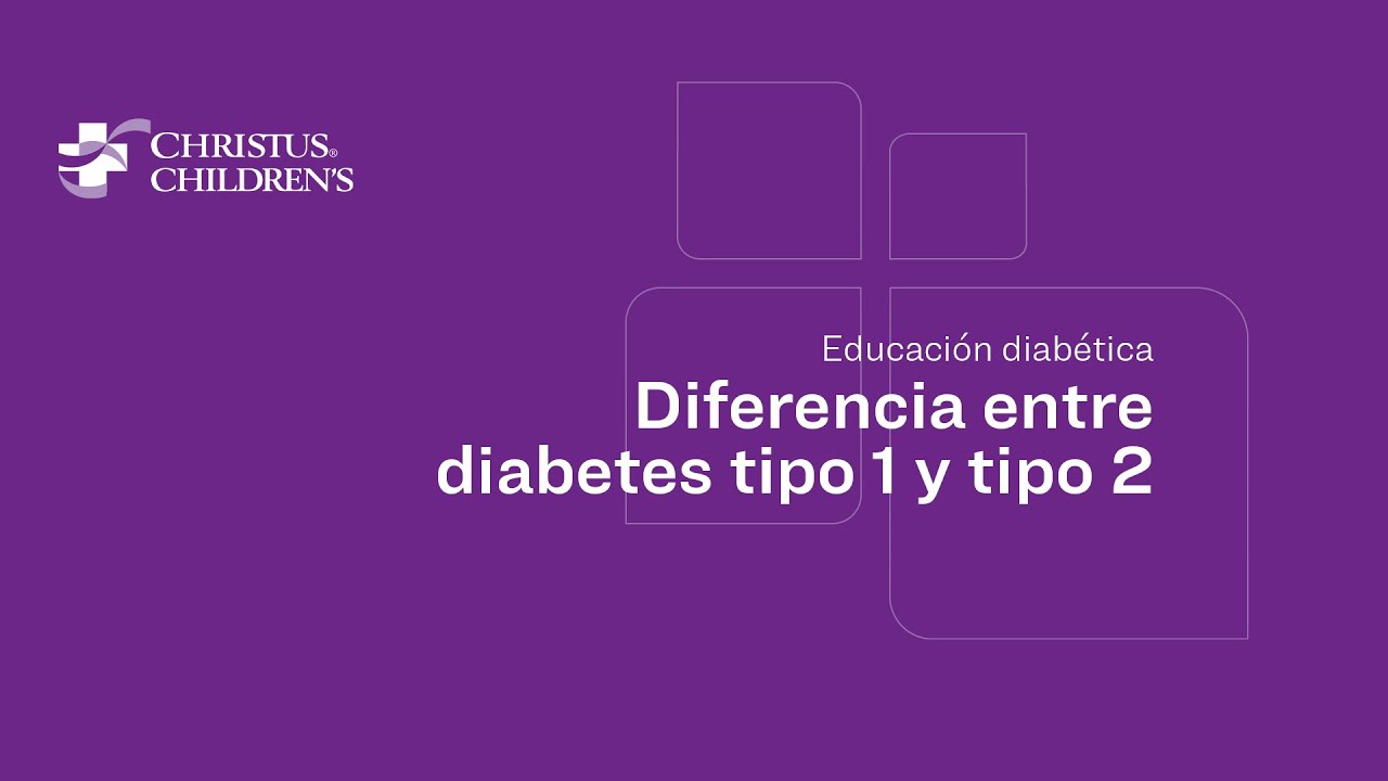 Diferencia entre diabetes tipo 1 y tipo 2 - YouTube