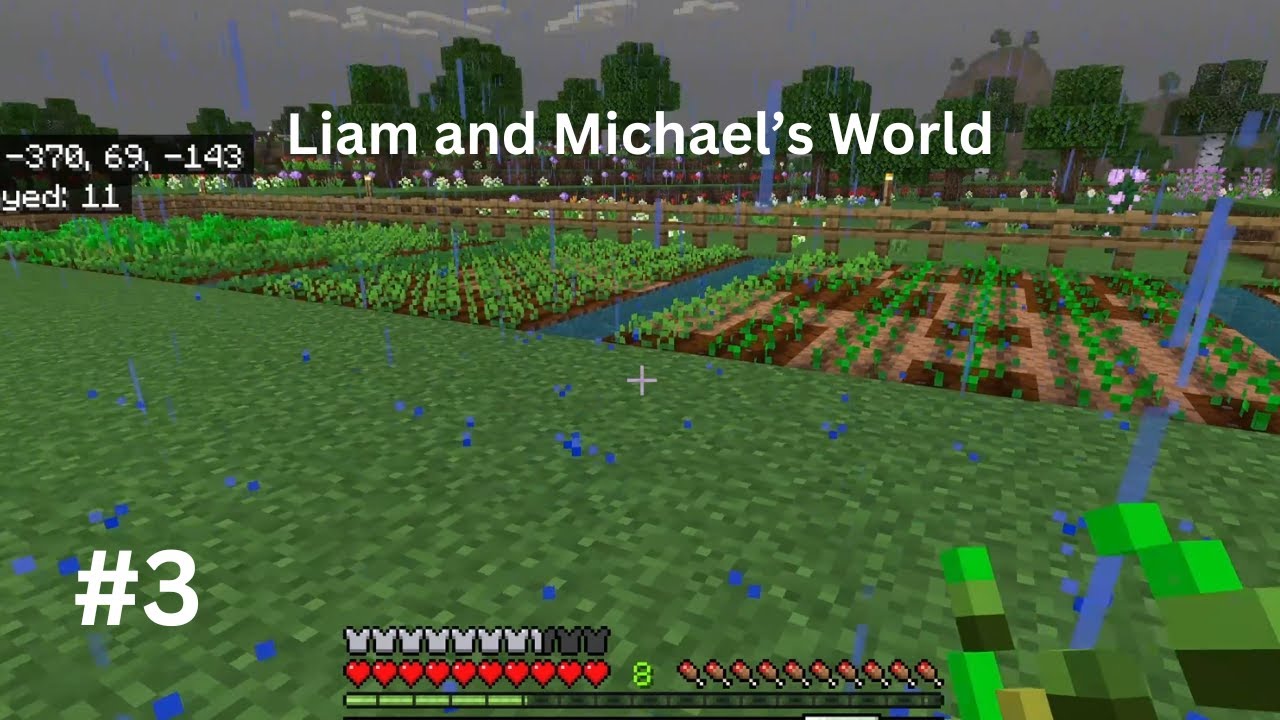 Liam and Michael's World - Episode 3 - New Farm, Bigger House! - Minecraft 1.21 Let's Play - YouTube