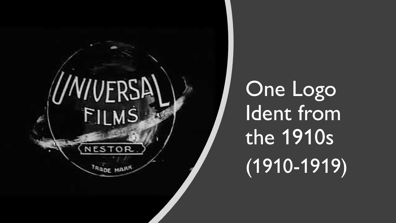One Logo ident from the 1910s - YouTube