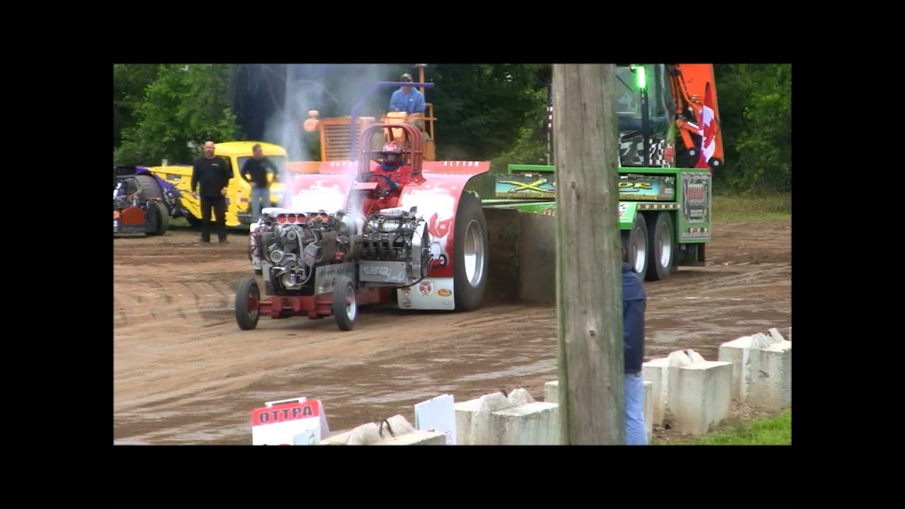 Norwich Optimist Truck 'N' Tractor Pull: Multi Engine 2014 - YouTube