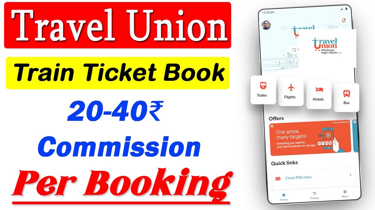 How to Use Travel Union App - ticket booking Kaise Kare Spice Money ...