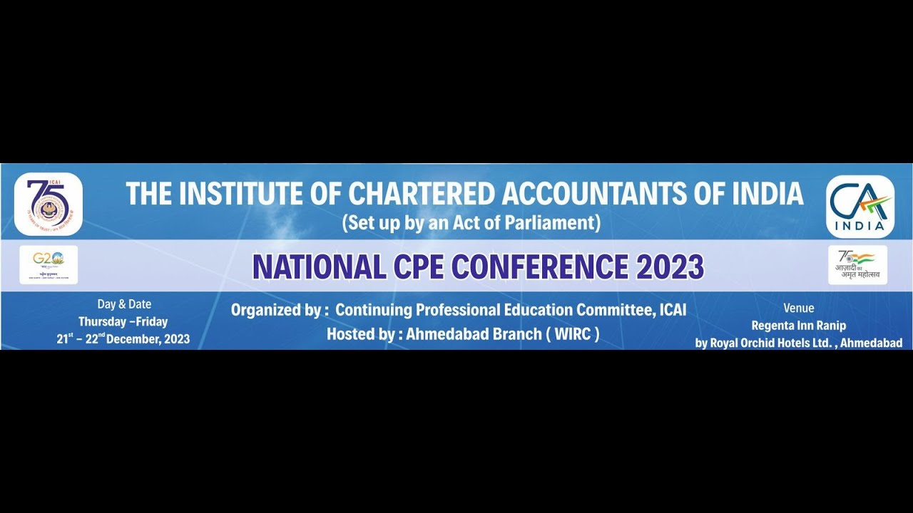 Inauguration of National CPE Conference 2023 - YouTube