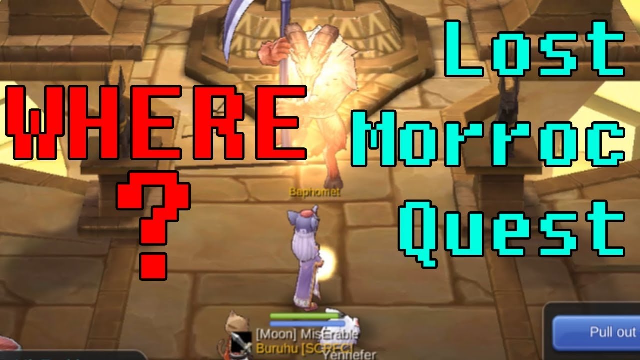 How to find Fallen Morroc/Battle of Morroc/Baphomet Final Quest - YouTube