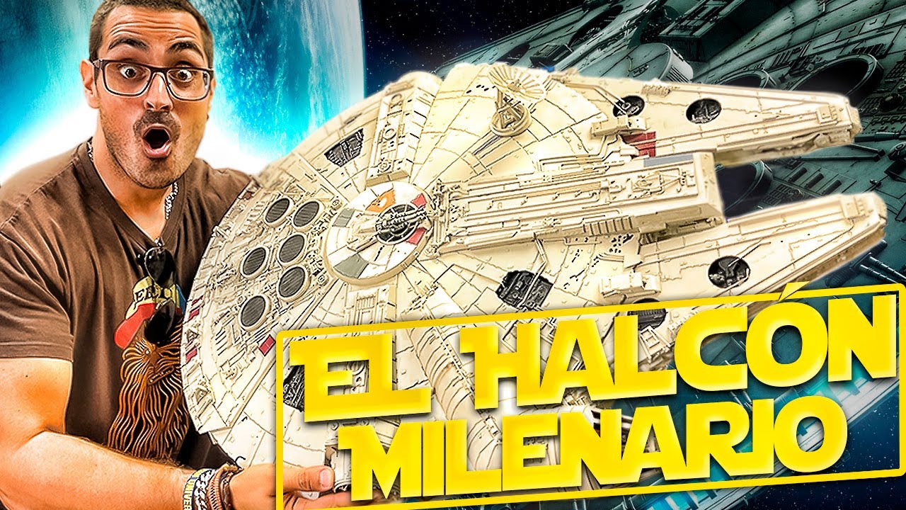 ¡El mítico HALCÓN MILENARIO de STAR WARS ahora puede ser tuyo! - YouTube