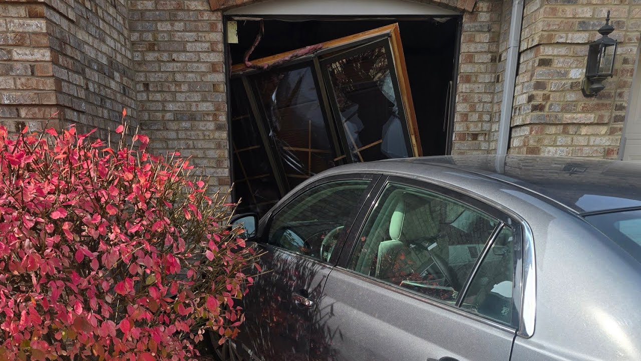 Car vs. House No Injuries. - YouTube